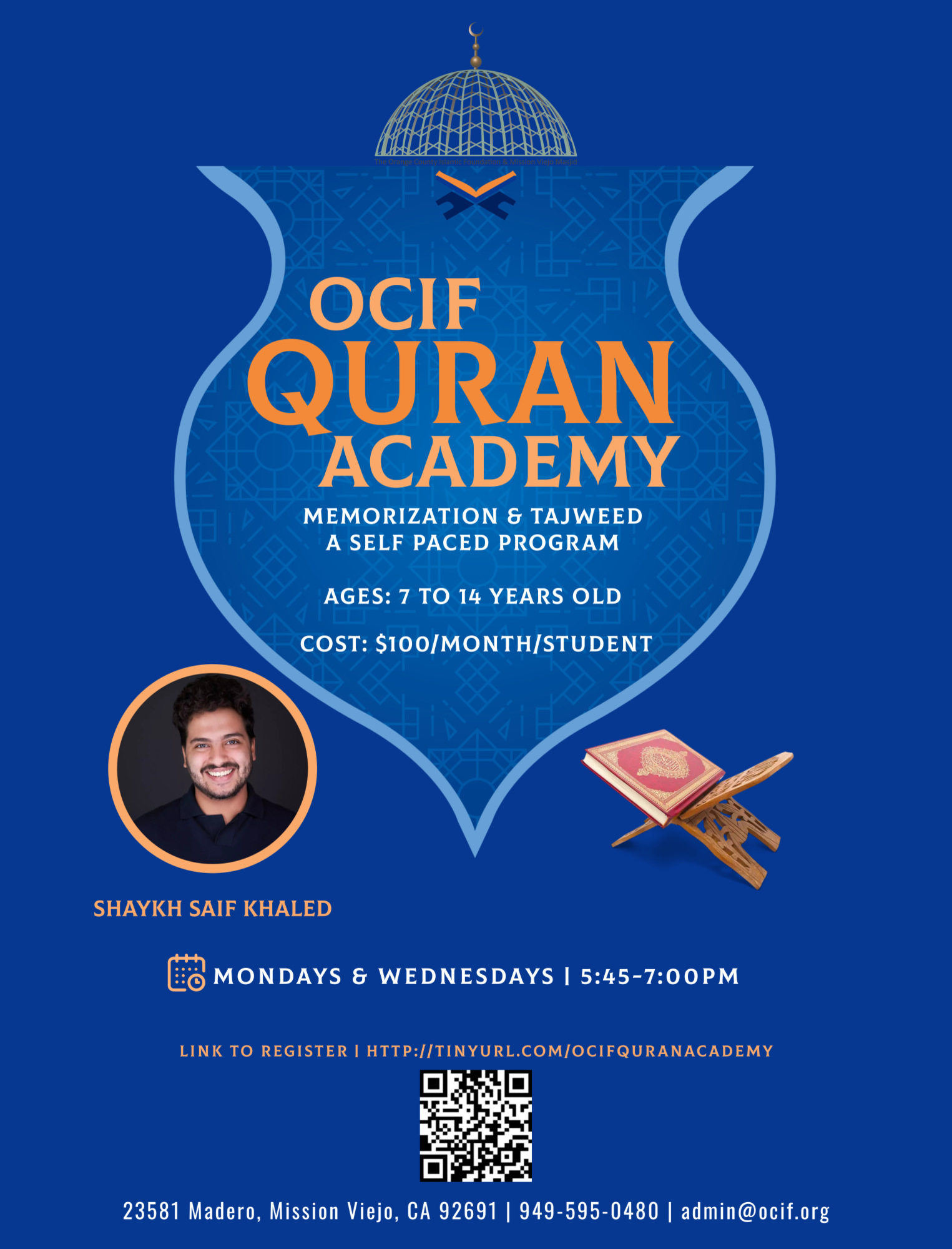Quran Academy – Orange County Islamic Foundation